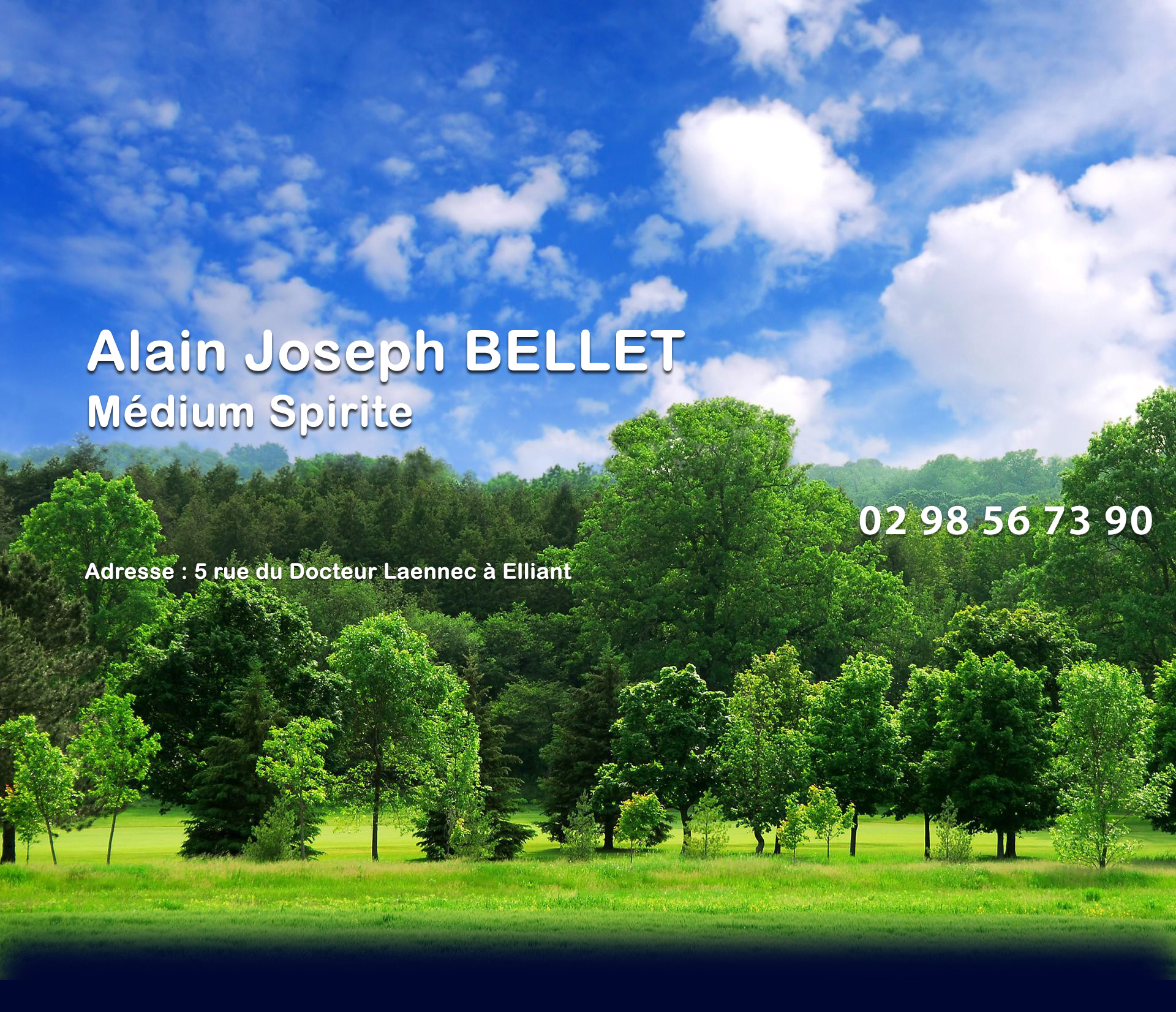 Alain Joseph Bellet, Medium Spirite